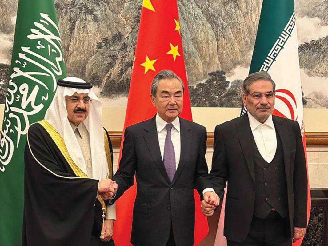 بوساطة صينية إيران والسعودية تتفقان اعادة العلاقات الدبلوماسية الديار